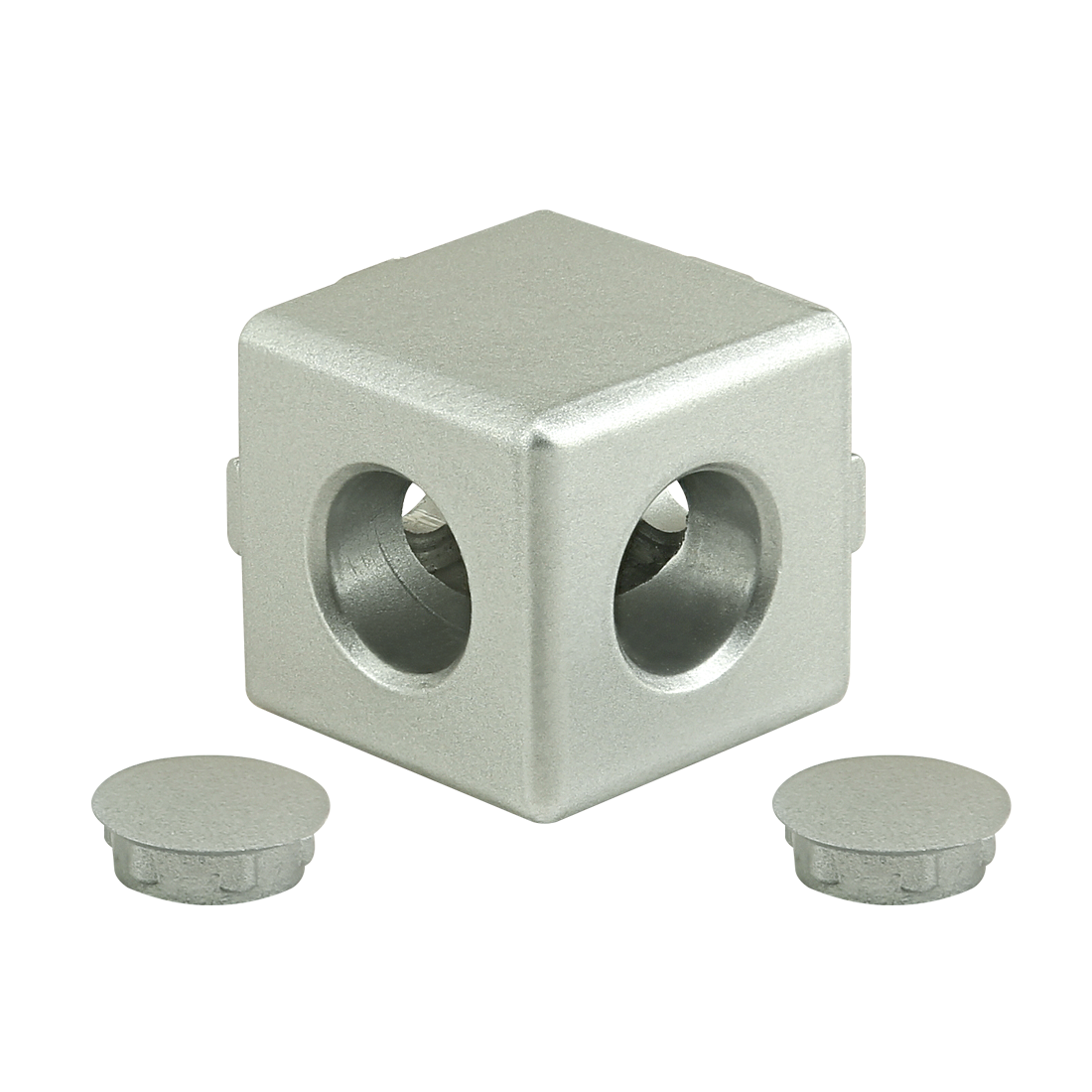 10/25‑Series 2‑Way Light Squared Aluminum Connector | Modular1