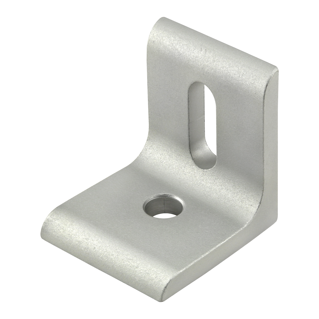 Buy 40‑Series 2‑Hole Slotted Aluminum Corner Bracket | Modular 1
