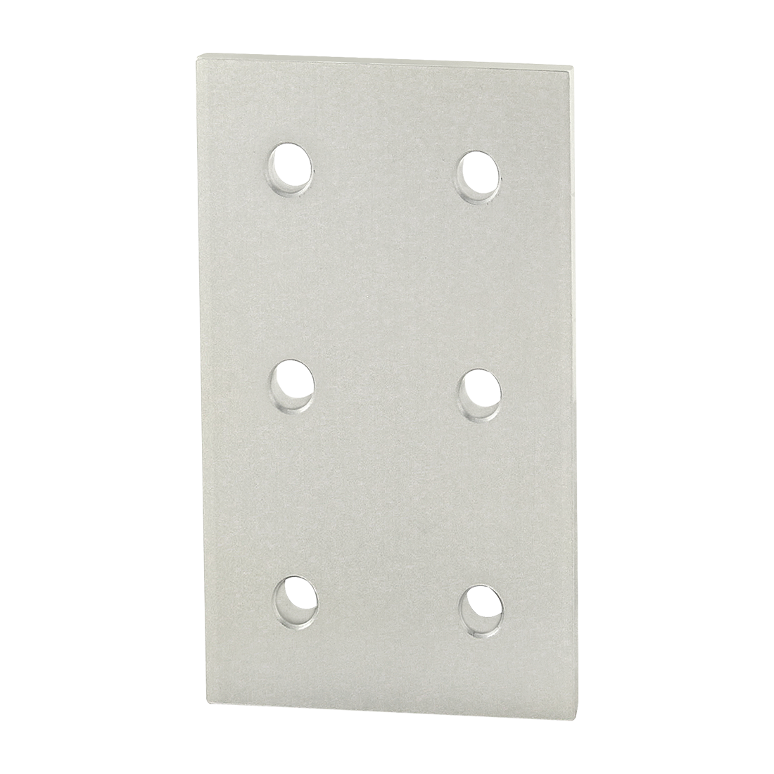Buy 30‑Series 6‑Hole Aluminum Rectangular Flat Plate | Modular 1