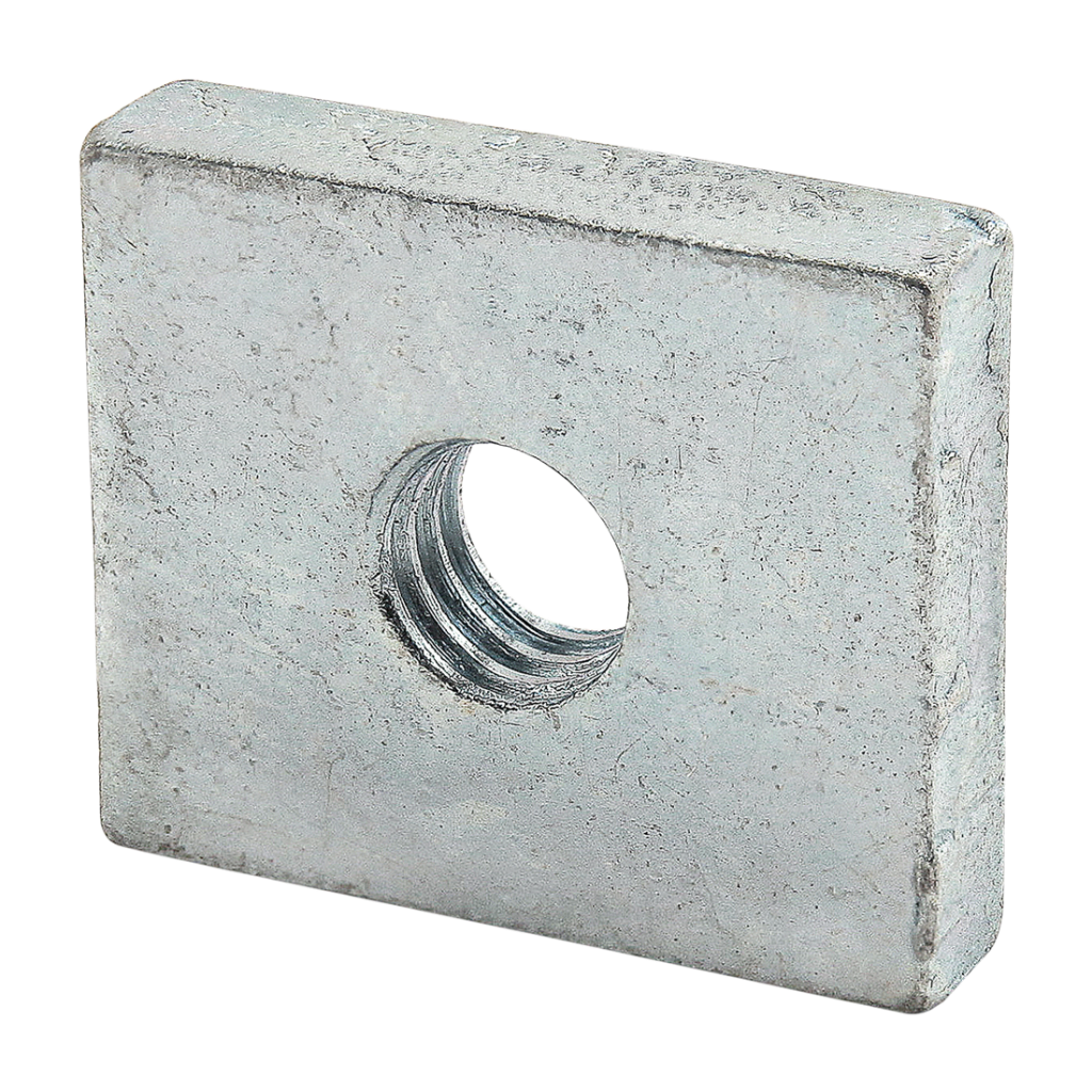 Buy M6 Slide‑In Economy Steel T‑Nut Block $0.97 | Modular1